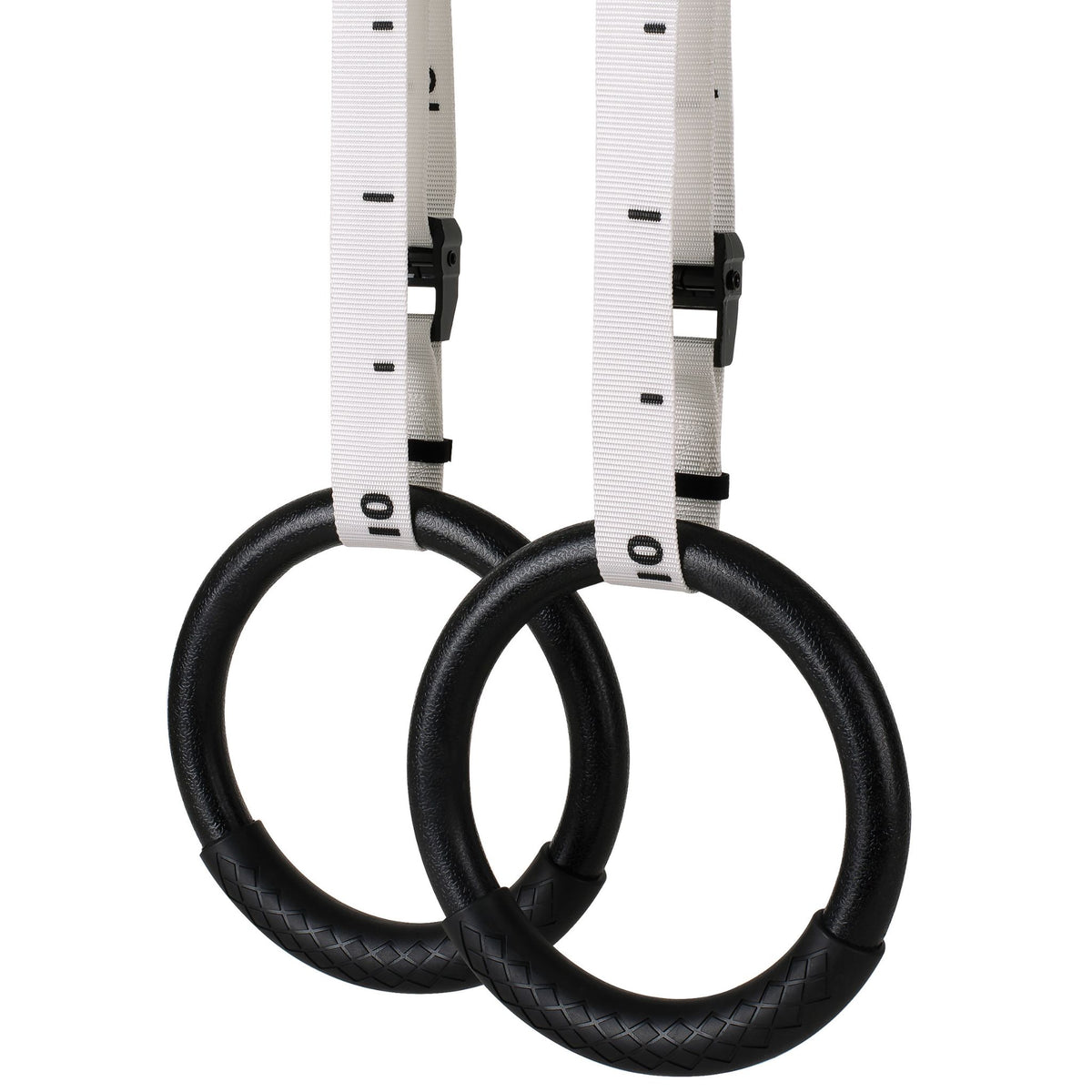 Premium Outdoor Gymnastic Rings Set (White Numbered) – Atomic Iron