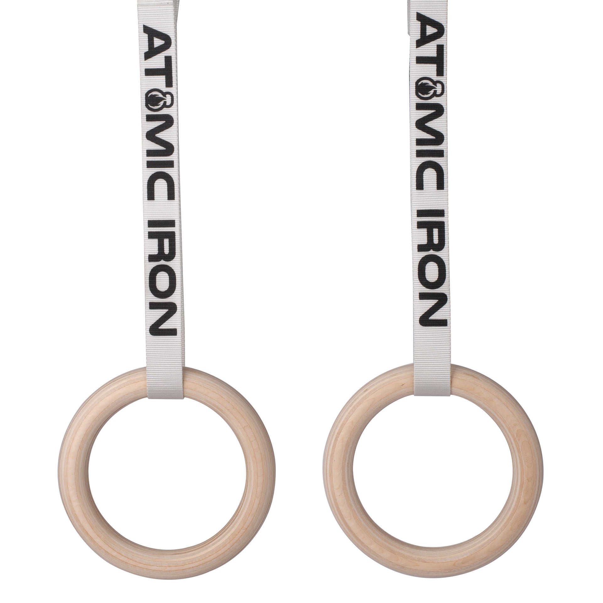 Wooden Gymnastic Rings – Atomic Iron